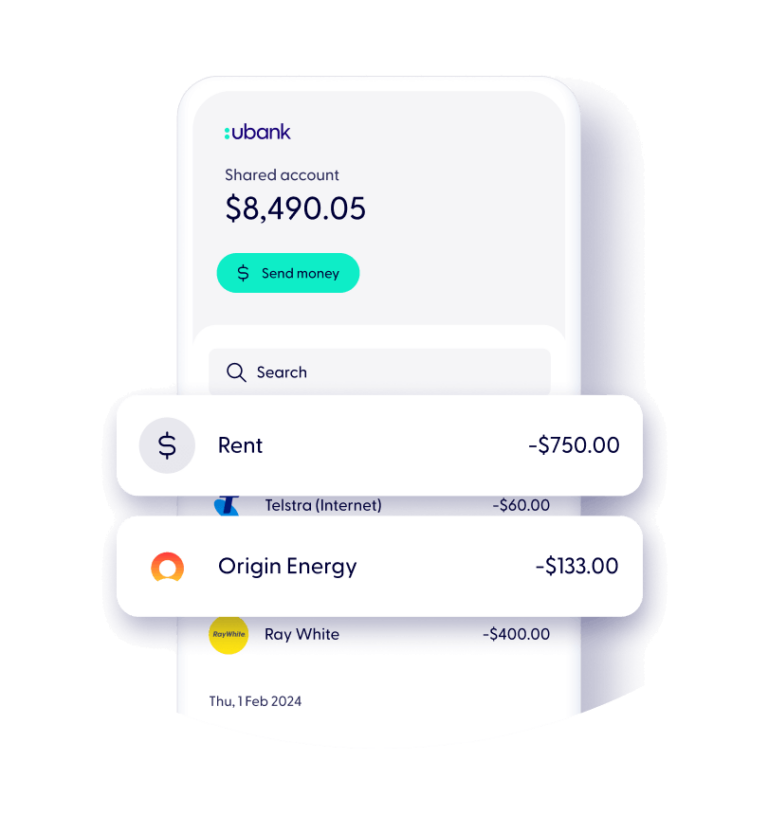 Shared Bank Account - ubank